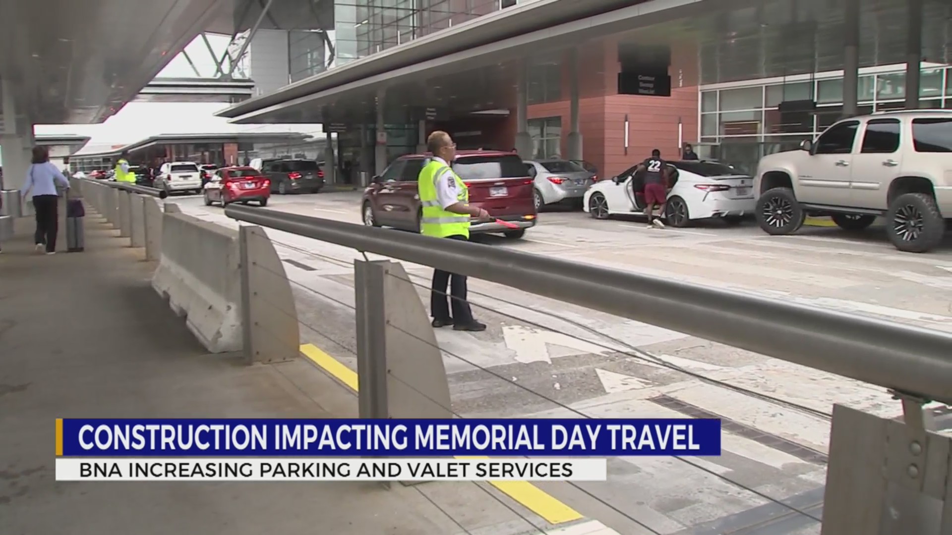 BNA increasing parking, valet services as construction impacts Memorial ...