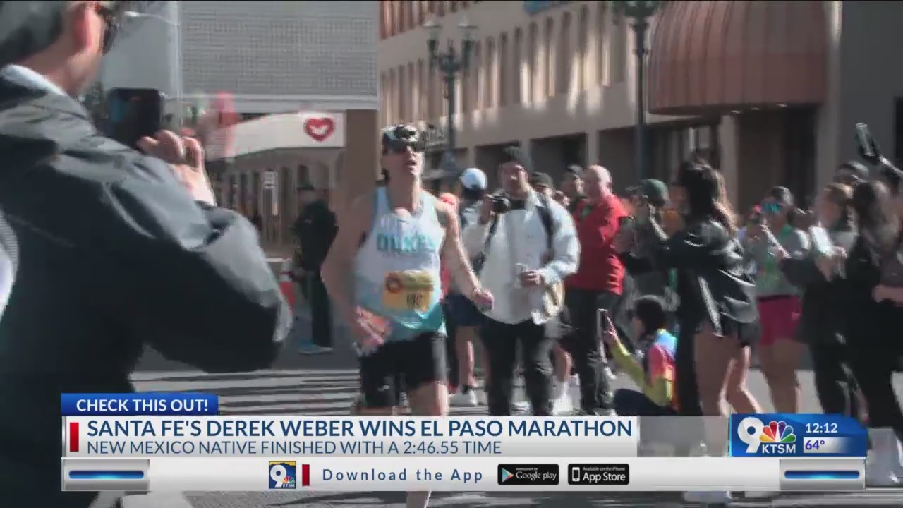 Derek Weber crowned 2025 Michelob Ultra El Paso Marathon winner – KTSM ...