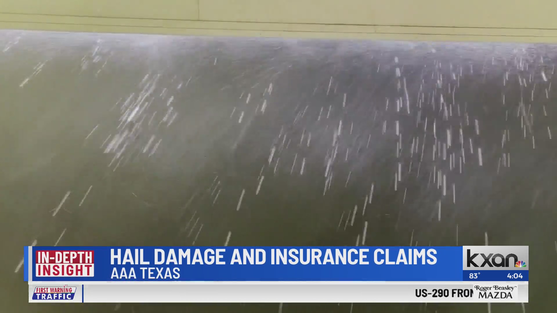 Insight: Hail damage and insurance claims – KXAN Austin