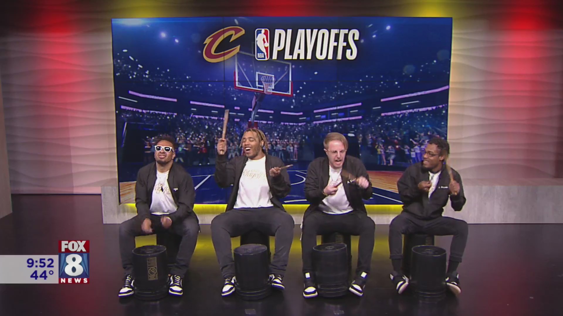 216Stix fires up Fox 8 studio for Cavs Playoff Game #2 – Fox 8 ...