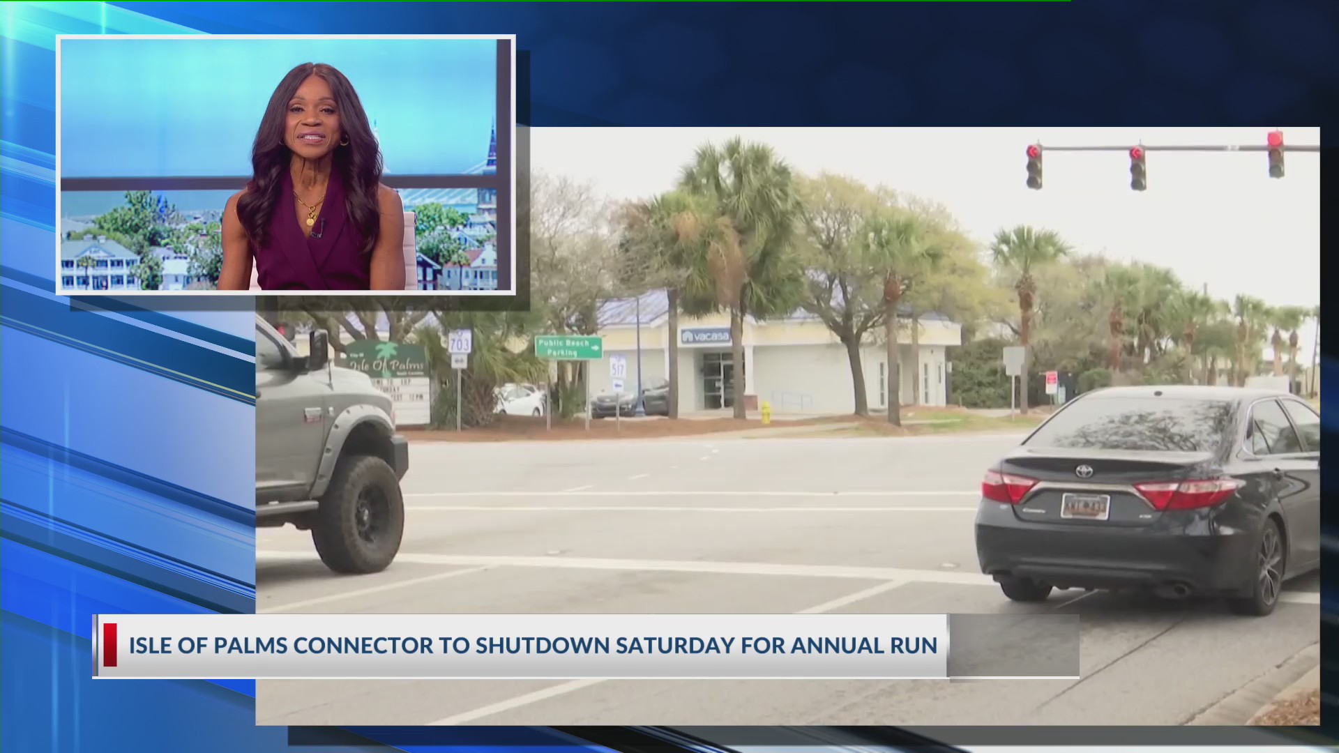 IOP Connector to close Saturday for annual run – WCBD News 2