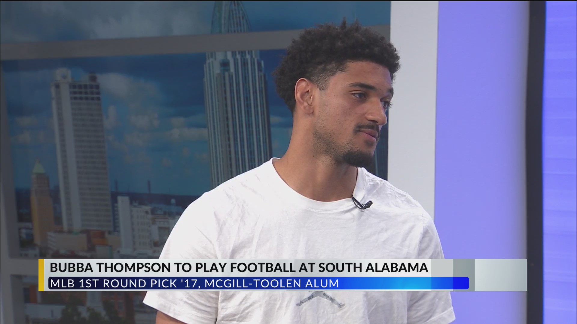 Bubba Thompson walking on to play football at South Alabama – WKRG News 5