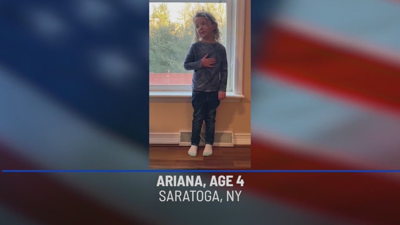 Ariana gives us our daily Pledge of Allegiance! – NEWS10 ABC