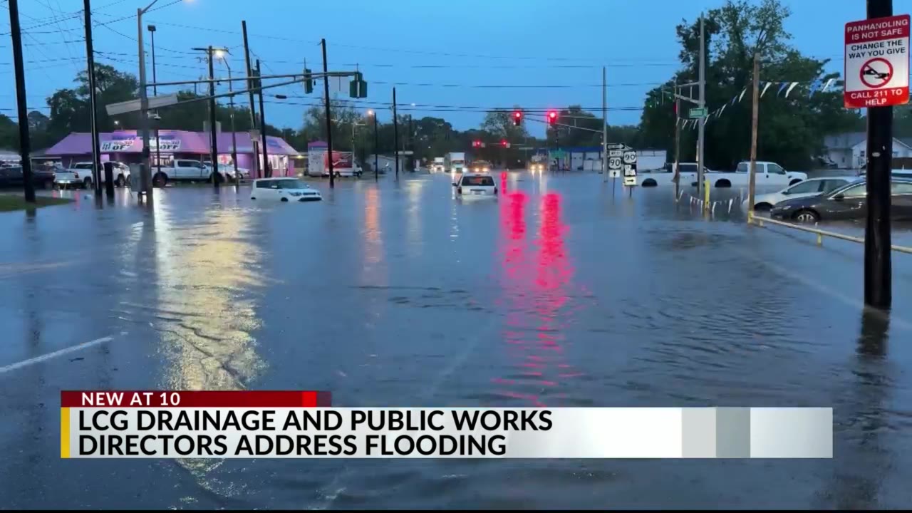 LCG public works and drainage directors address flash flooding issues ...