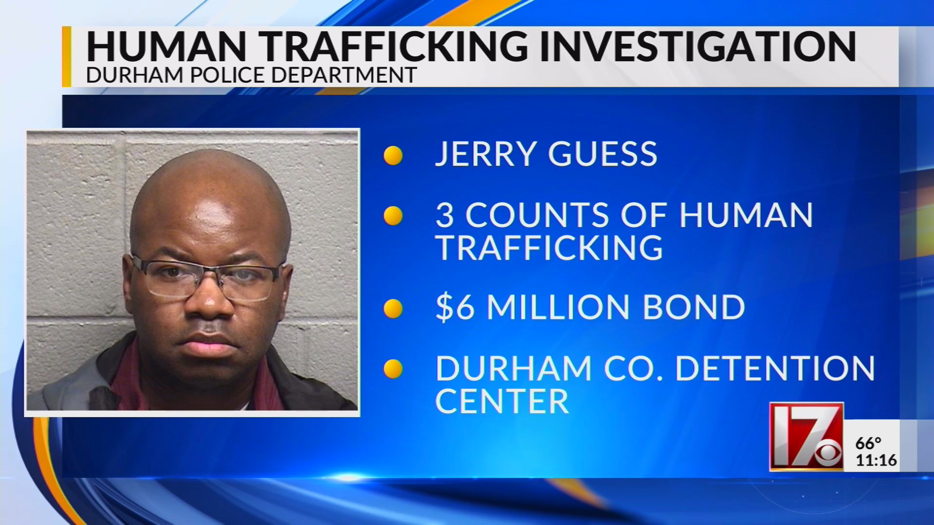 Man arrested in Durham, given $6M bond on human trafficking charges ...