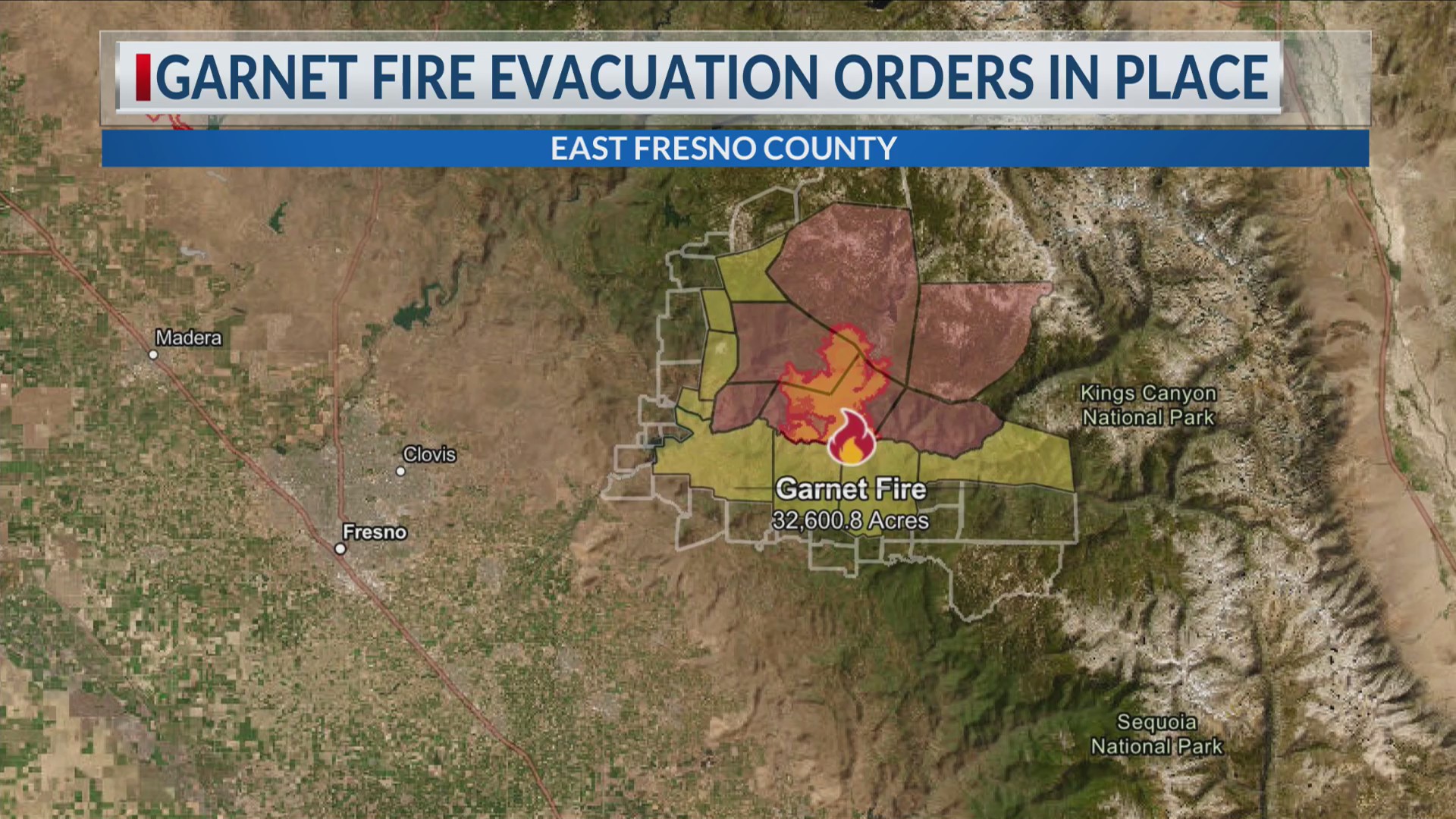 The Garnet Fire is over 33,000 acres – CBS47 and KSEE24 | News from ...