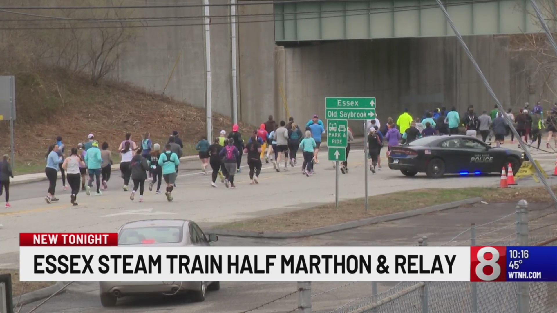 Relay race puts runners against steam train, benefits local causes ...