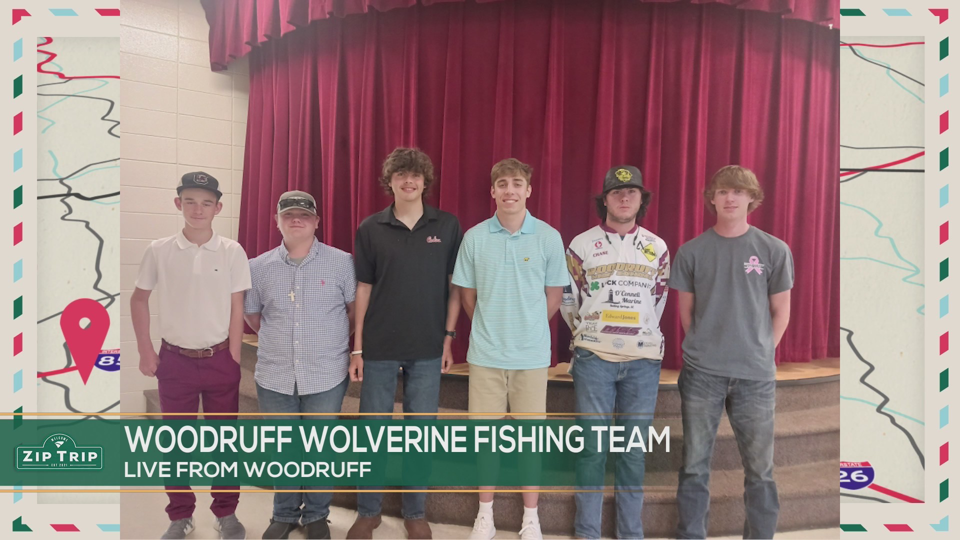 ZIP TRIP ’24 WOODRUFF WOLVERINE FISHING TEAM – WSPA 7NEWS
