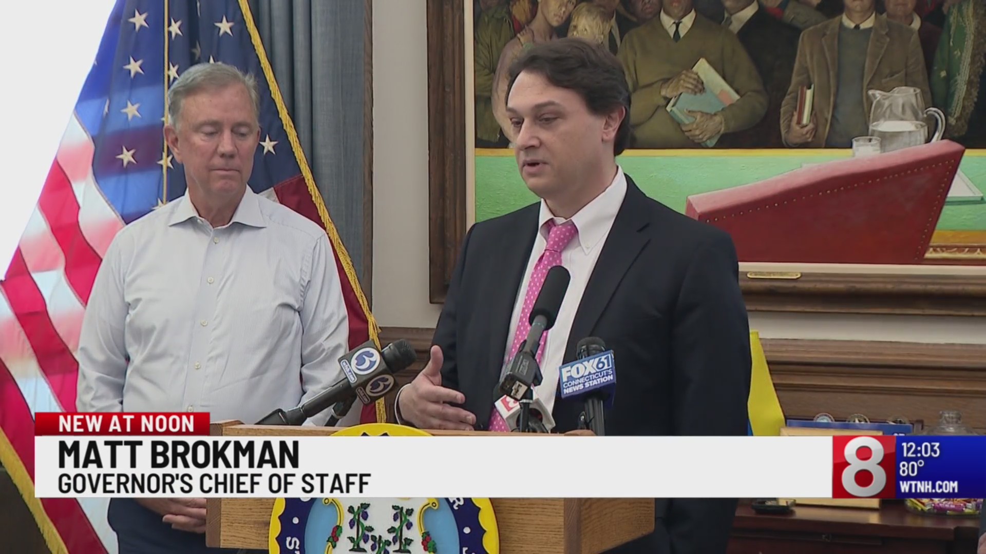 Gov. Lamont introduces new chief of staff – WTNH.com