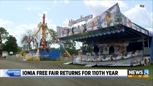 Ionia Free Fair returns for 110th year – WOODTV.com