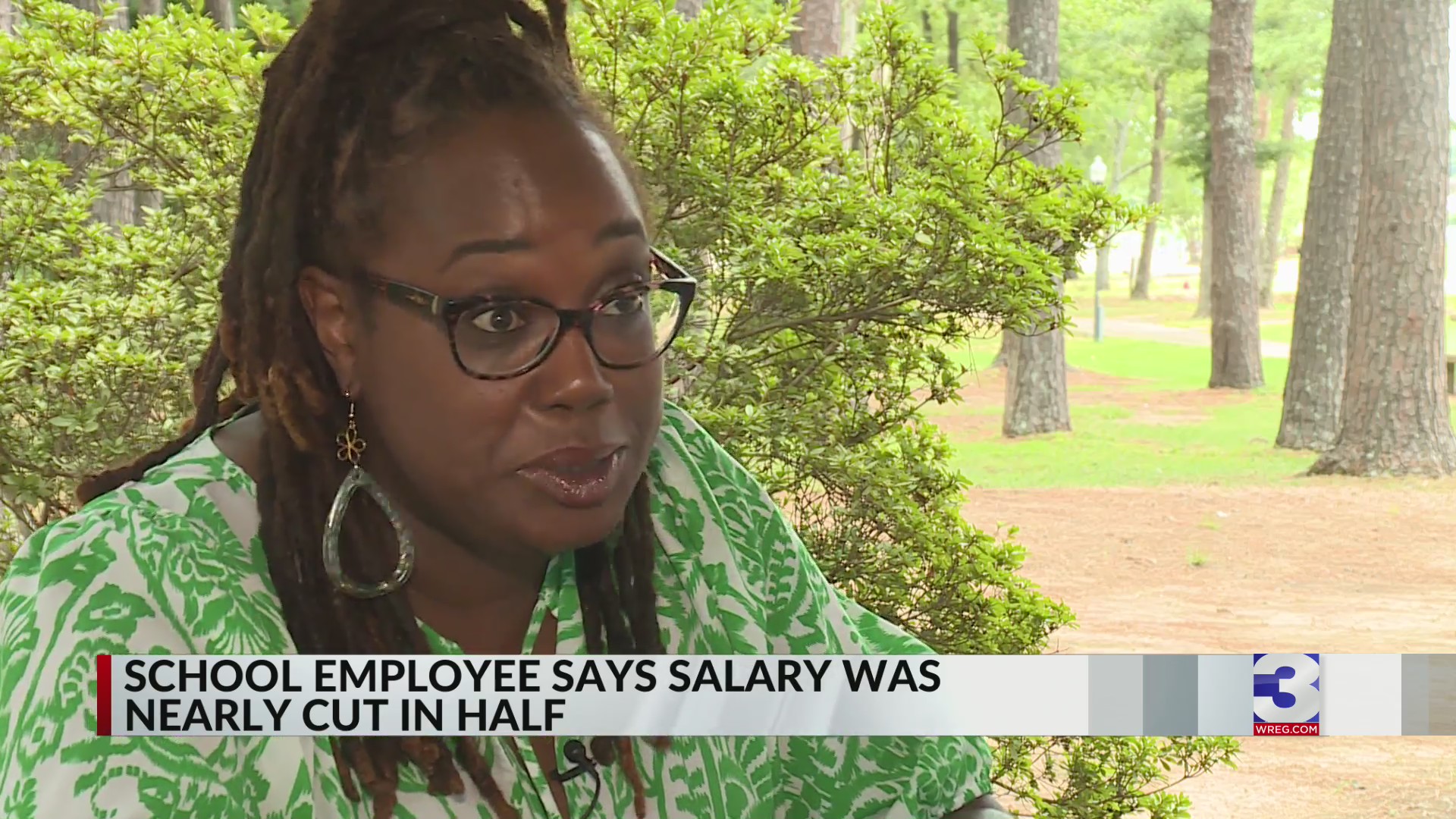 School employee says her salary was cut – WREG.com