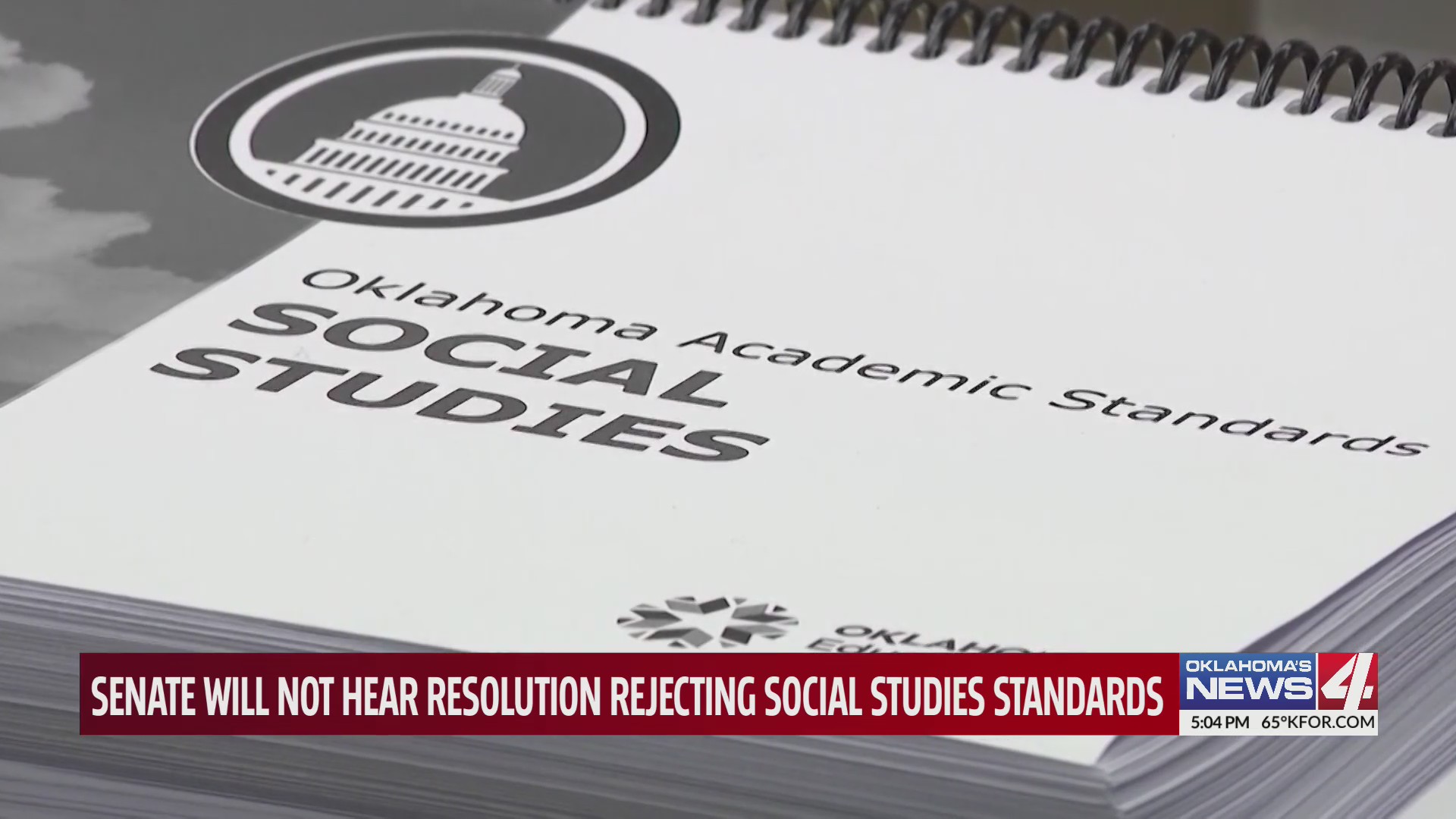 Senate will not hear resolution rejecting social studies standards ...