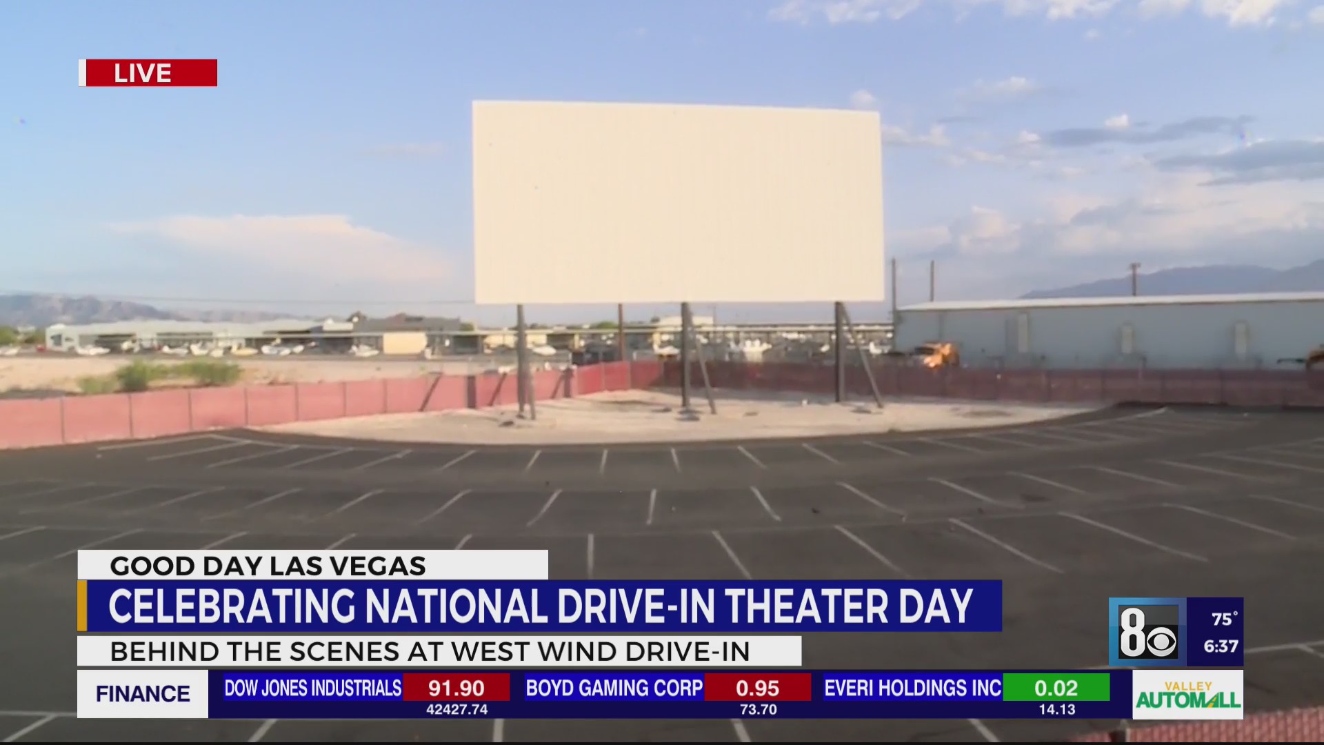 Behind the scenes at Las Vegas’ oldest drive-in theater – KLAS