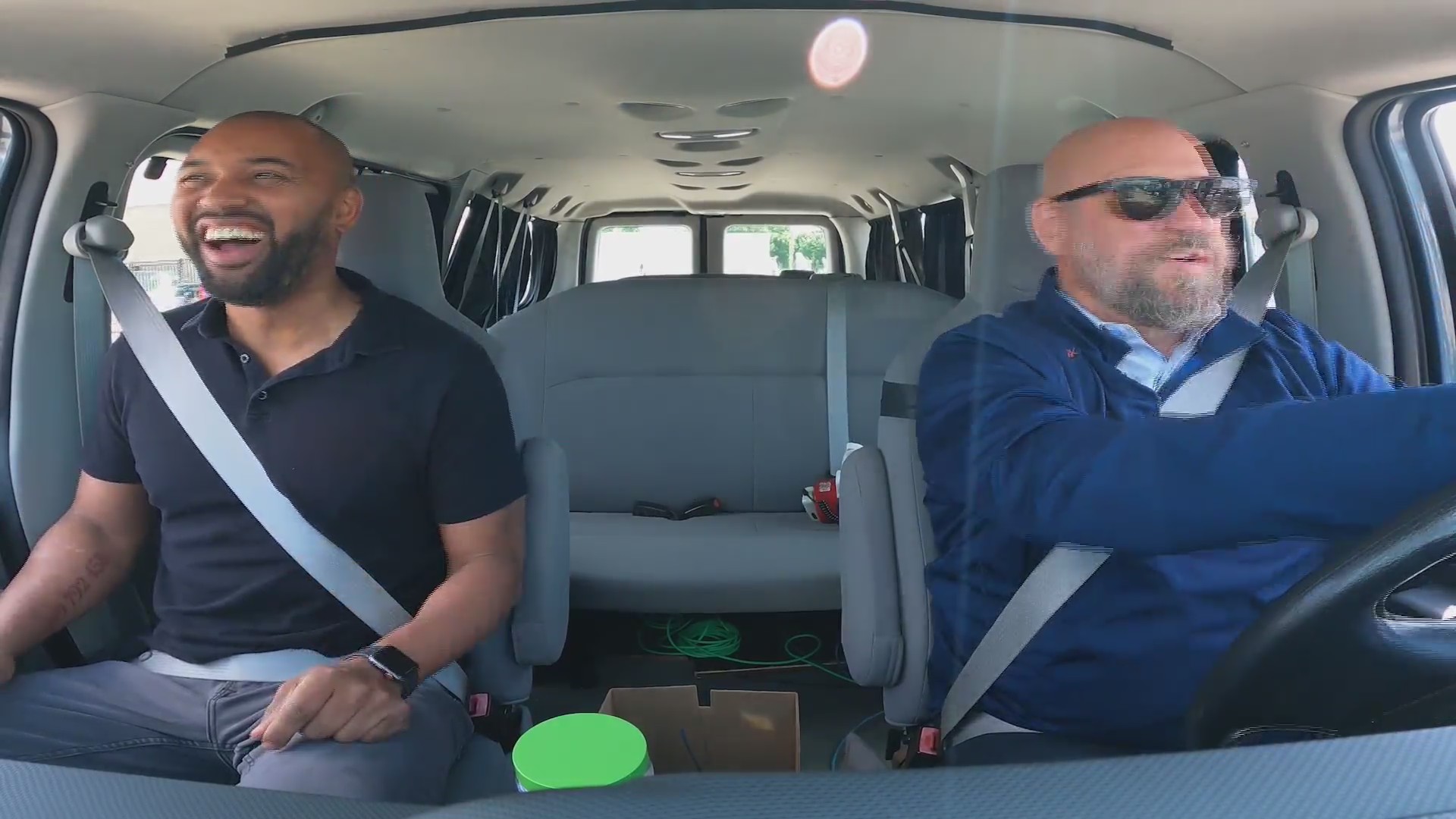 Konrad in a Van picks up Demetrius Ivory – WGN-TV