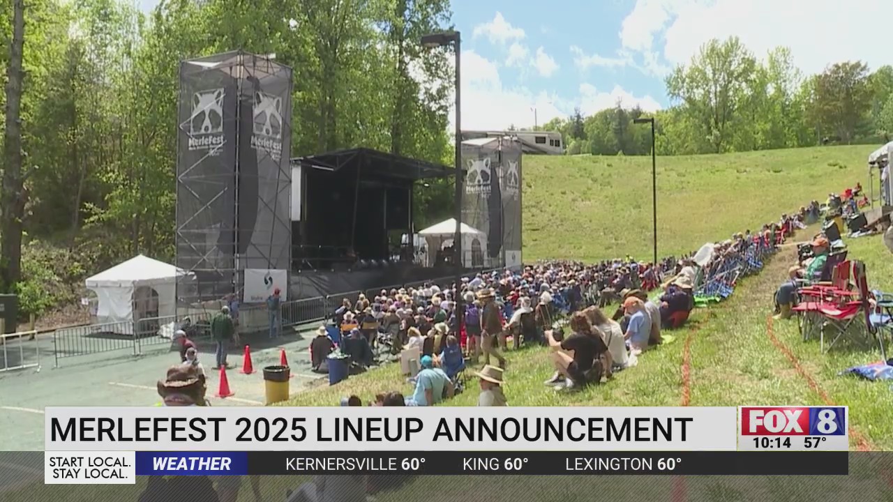 Watch: 2025 Merlefest lineup announced – FOX8 WGHP
