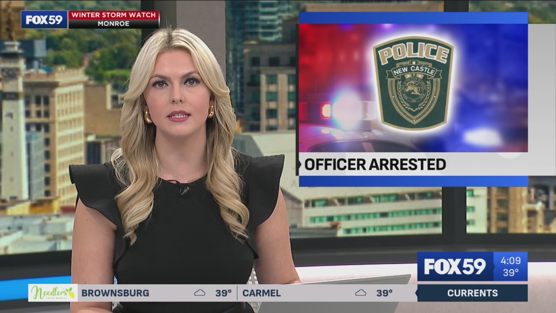 New Castle police officer accused of driving patrol car while drunk ...