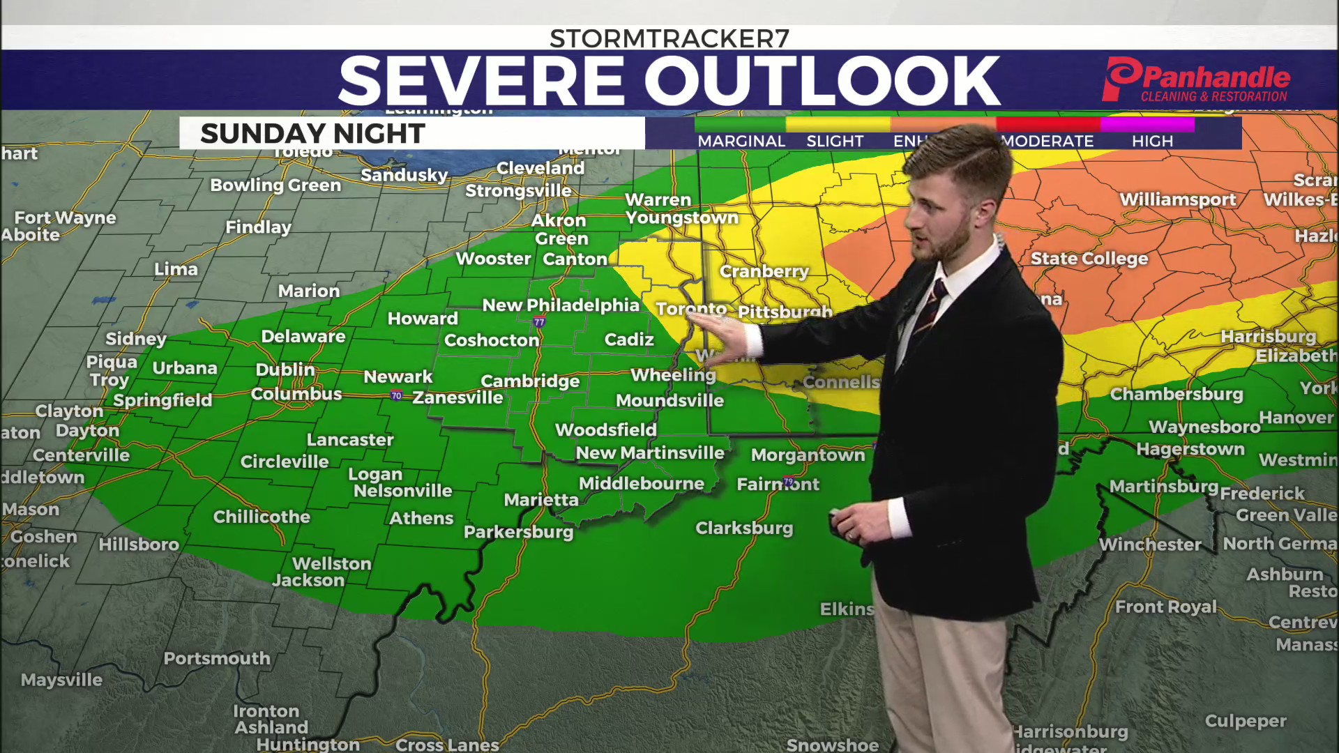 Weekend ends with severe weather potential again – WTRF