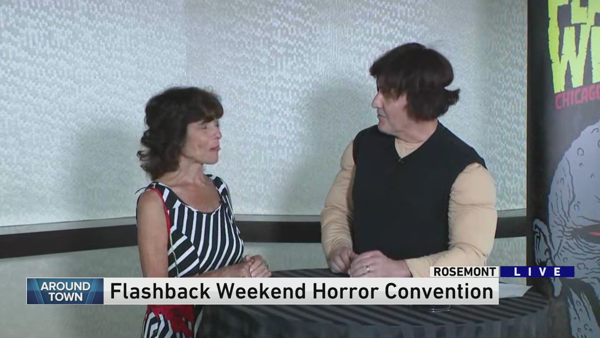 More at the Flashback Weekend Horror Convention – WGN-TV