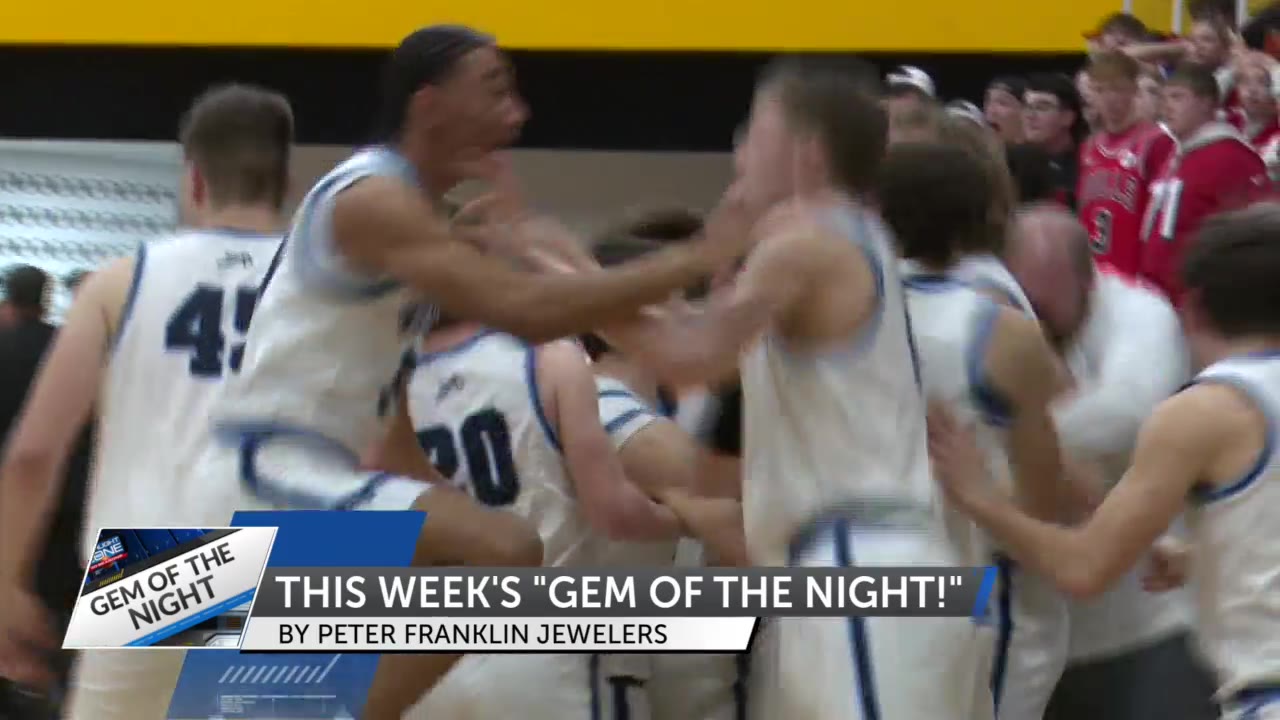 Trey Yoder beats the buzzer for your “Gem of the Night”! – WANE 15