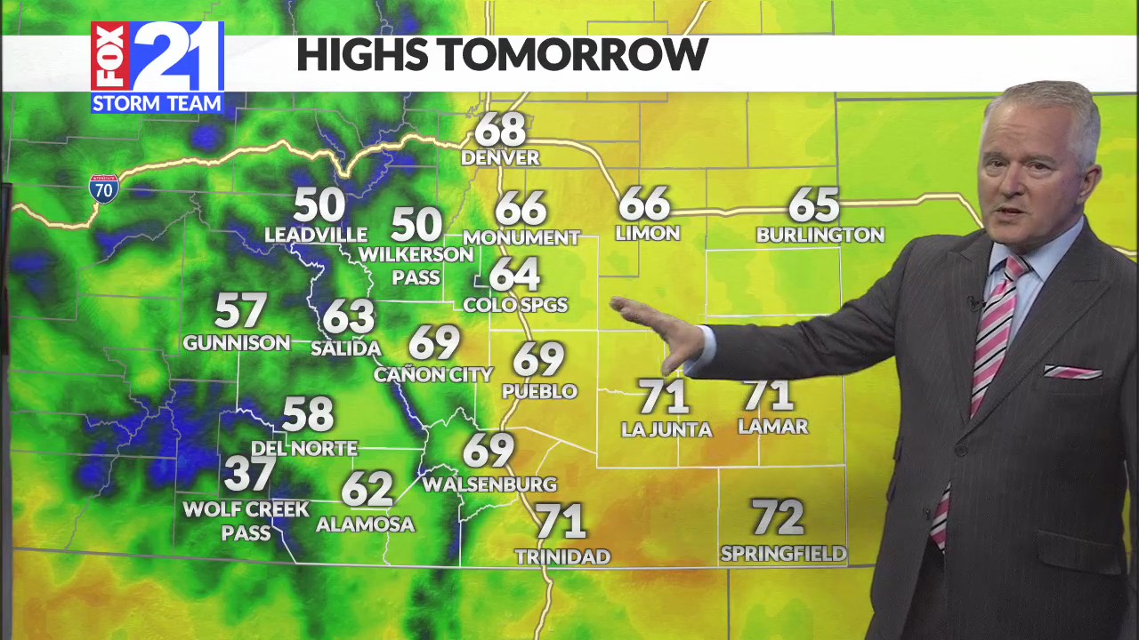 Storm Team Forecast – FOX21 News Colorado