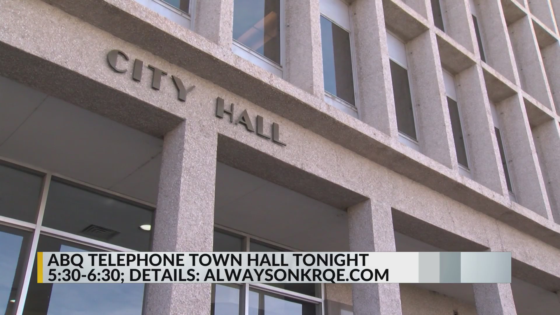 Discuss local issues with city leaders at Albuquerque telephone town ...