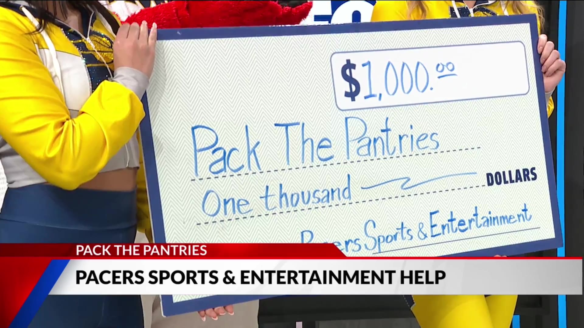 Pack the Pantries: Pacers Sports & Entertainment donation – Fox 59