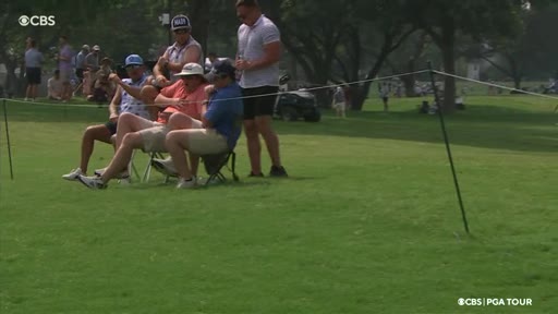 WATCH: Fan gets hit by golf ball – WANE 15