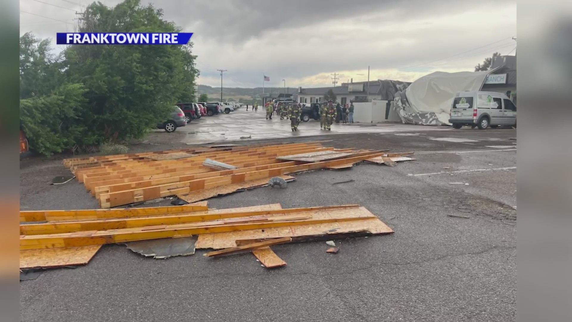 Landspout tornado in Franktown damages several buildings – FOX21 News ...