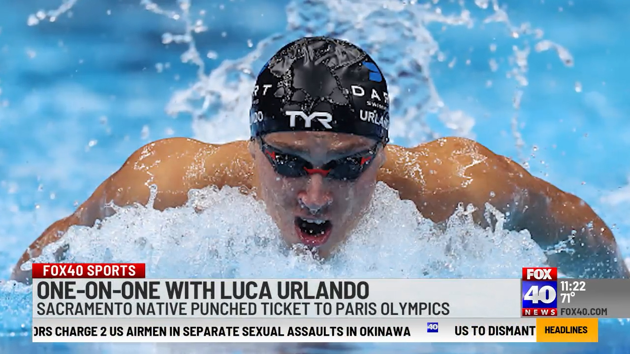 Sacramento native Luca Urlando qualifies for Olympic Games in Paris ...