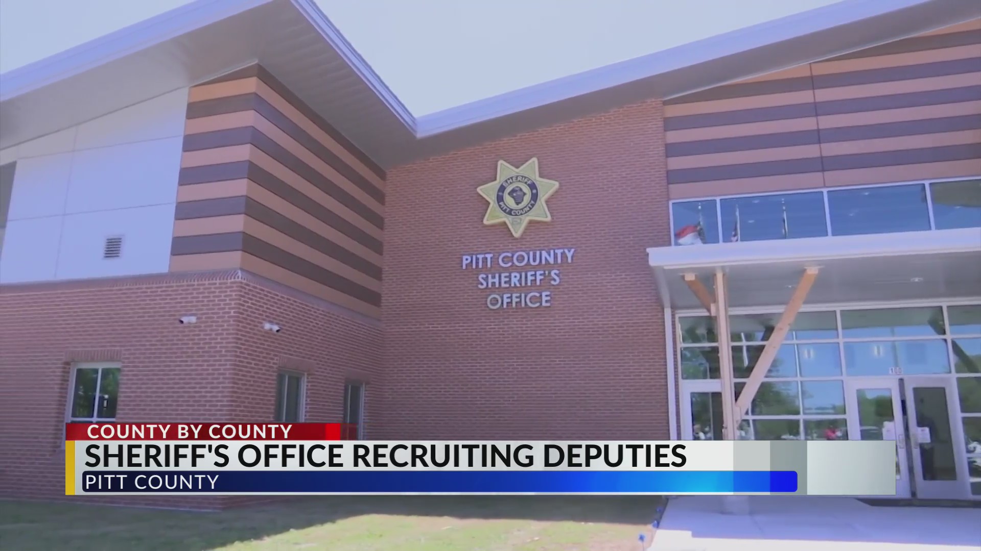 Pitt County Sheriff’s Office is now hiring, offering paid training – WNCT