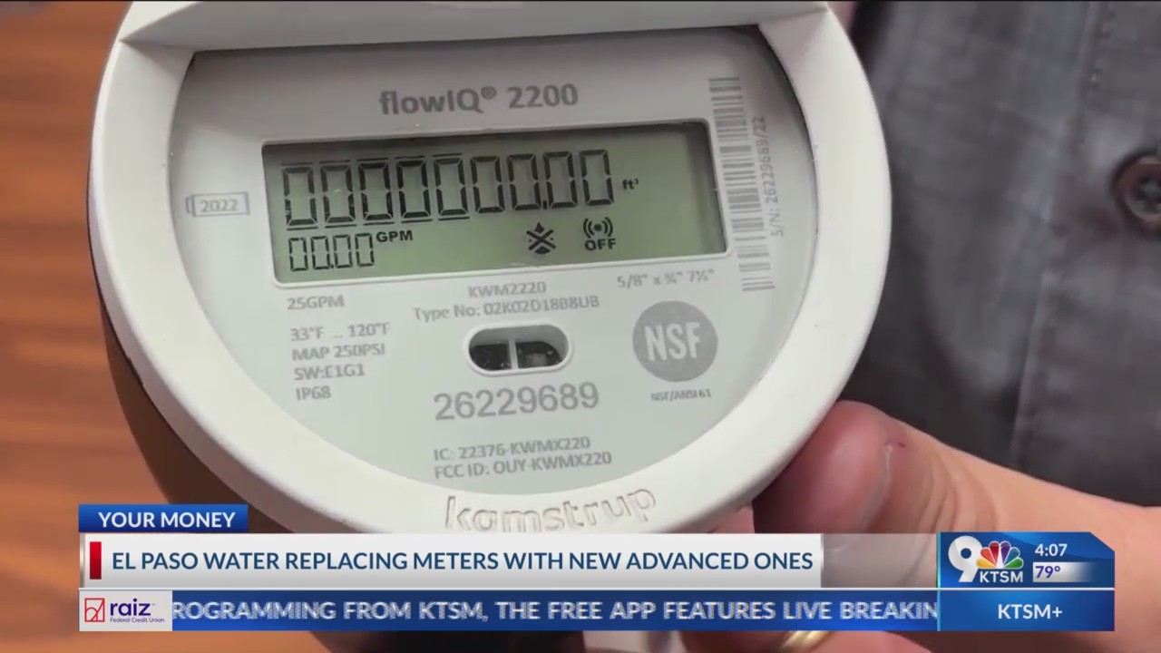 El Paso Water transitioning to new high-tech ‘advanced’ meters – KTSM 9 ...