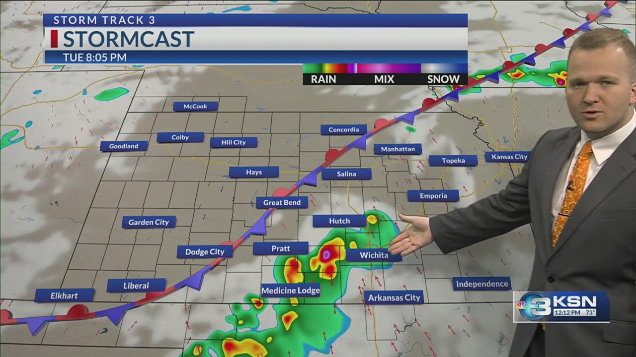 Storm Track 3 Forecast: Scattered severe storms tonight. More storms ...