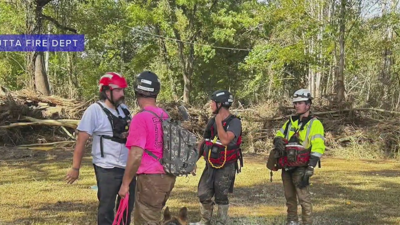 Helene first responders resume search for missing, rescue survivors ...