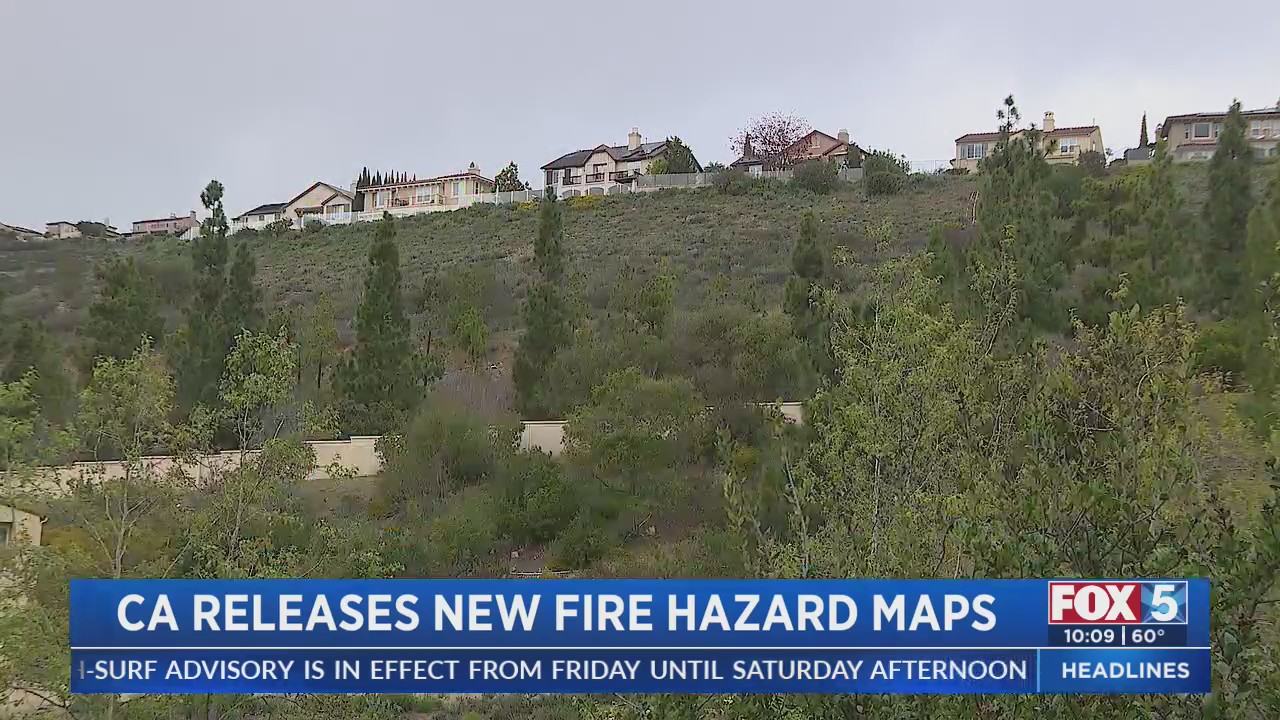 CA releases new fire hazard maps – FOX 5 San Diego & KUSI News