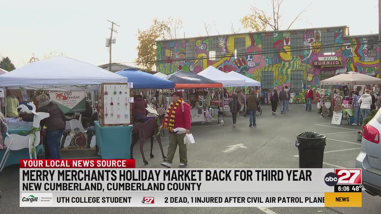 Merry Merchants Holiday Market returns for third year – ABC27