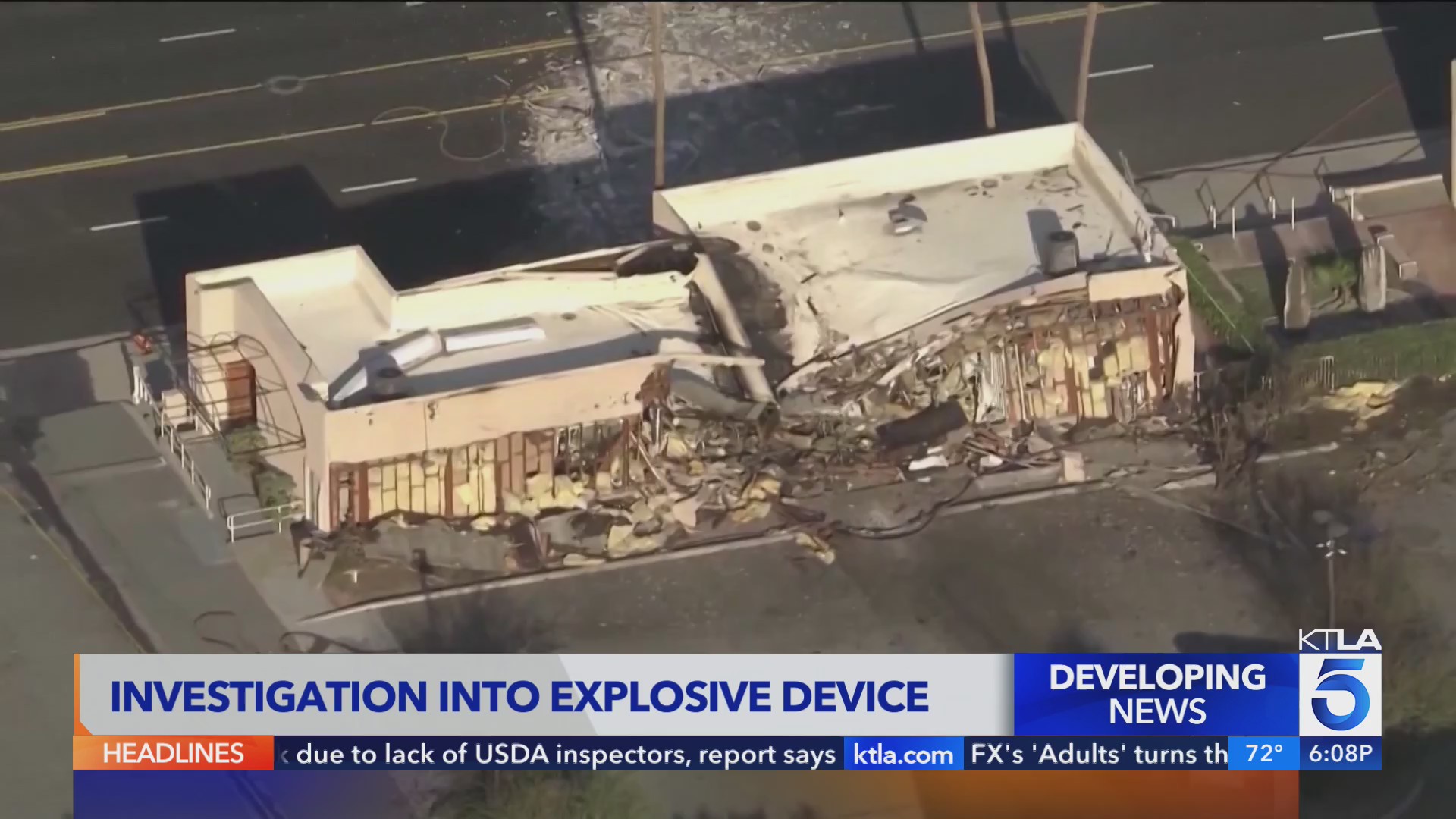 Authorities investigate explosive device used in Palm Springs bombing ...