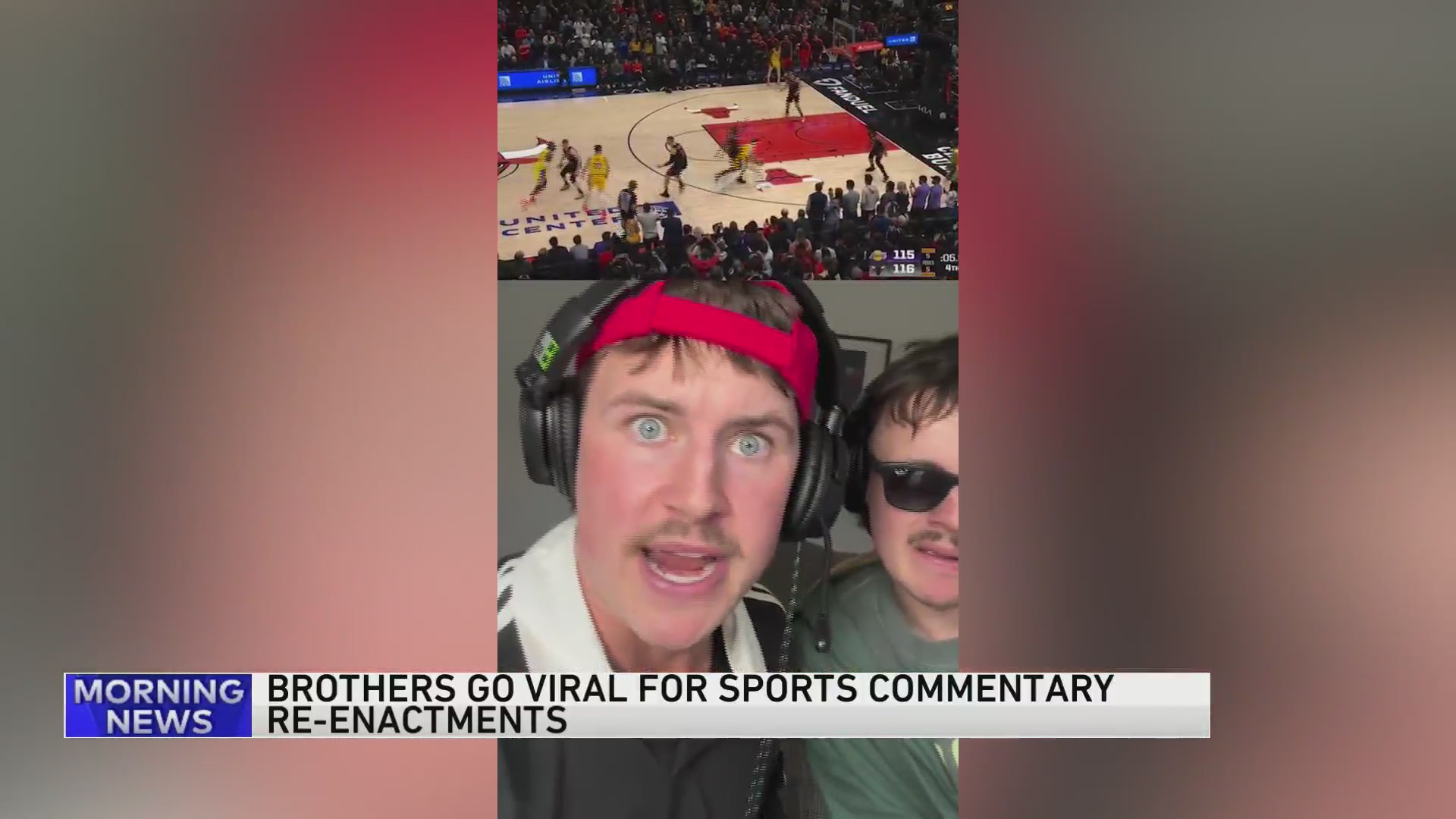 Brothers Go Viral for Sports Commentary Re-Enactments – WGN-TV