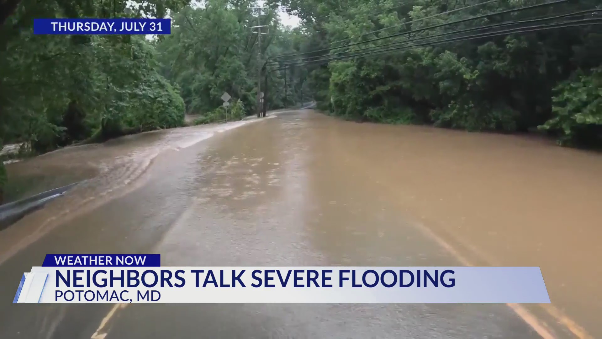 Montgomery County neighbors react to flash flooding, water rescues on ...
