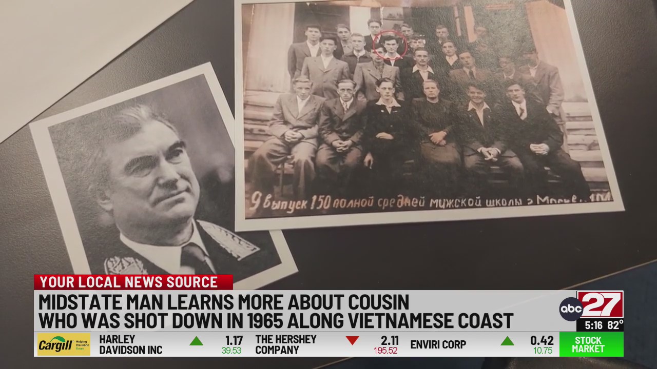 Midstate man learns more about cousin shot down along Vietnamese coast ...