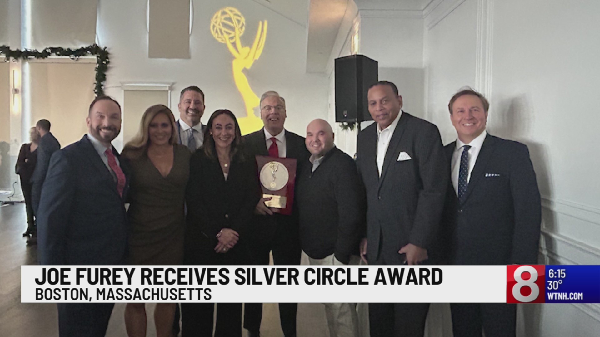 News 8 Co-Chief Meteorologist Joe Furey receives Silver Circle Award ...