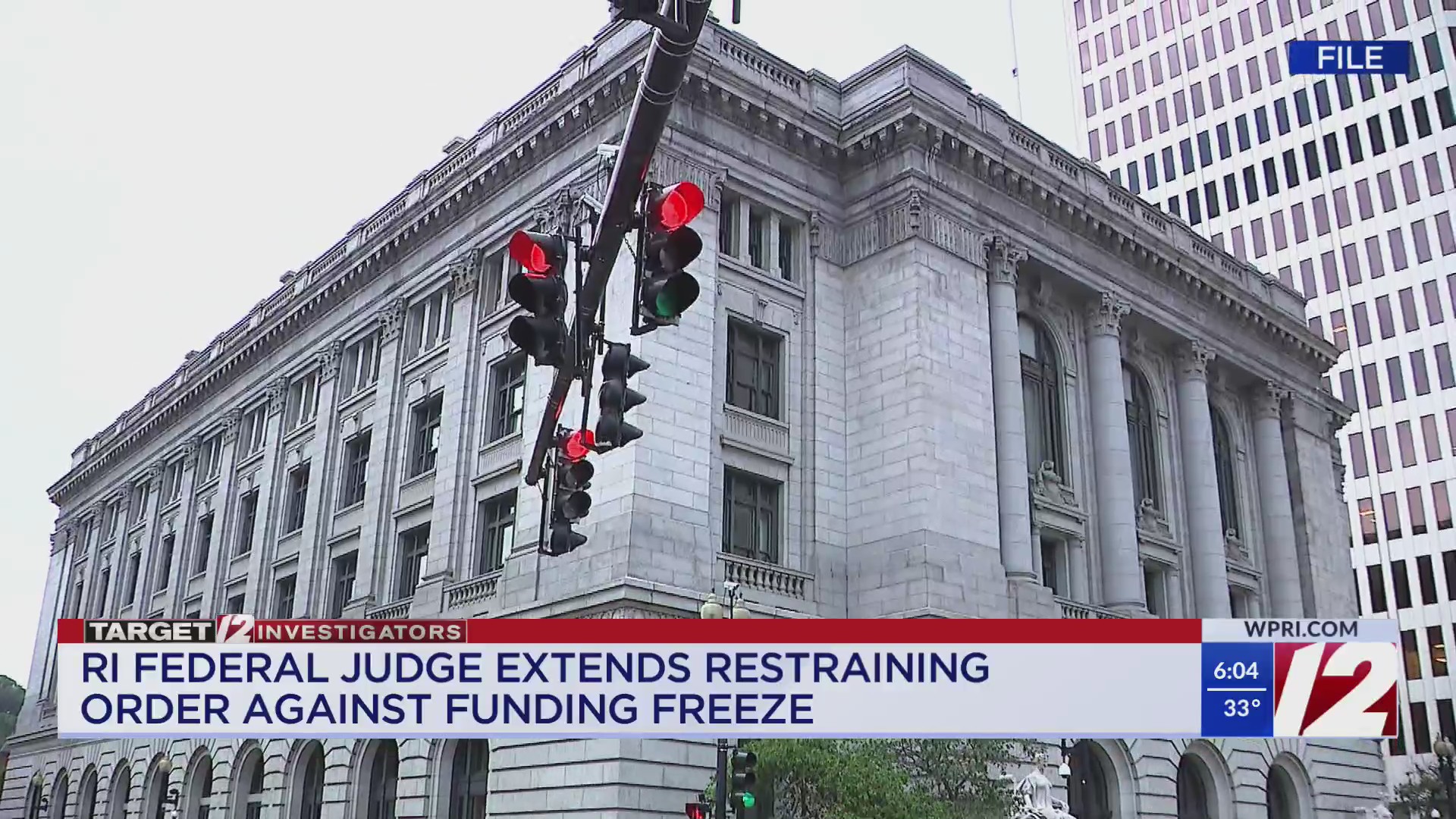 RI judge keeps order halting Trump funding freeze – WPRI.com