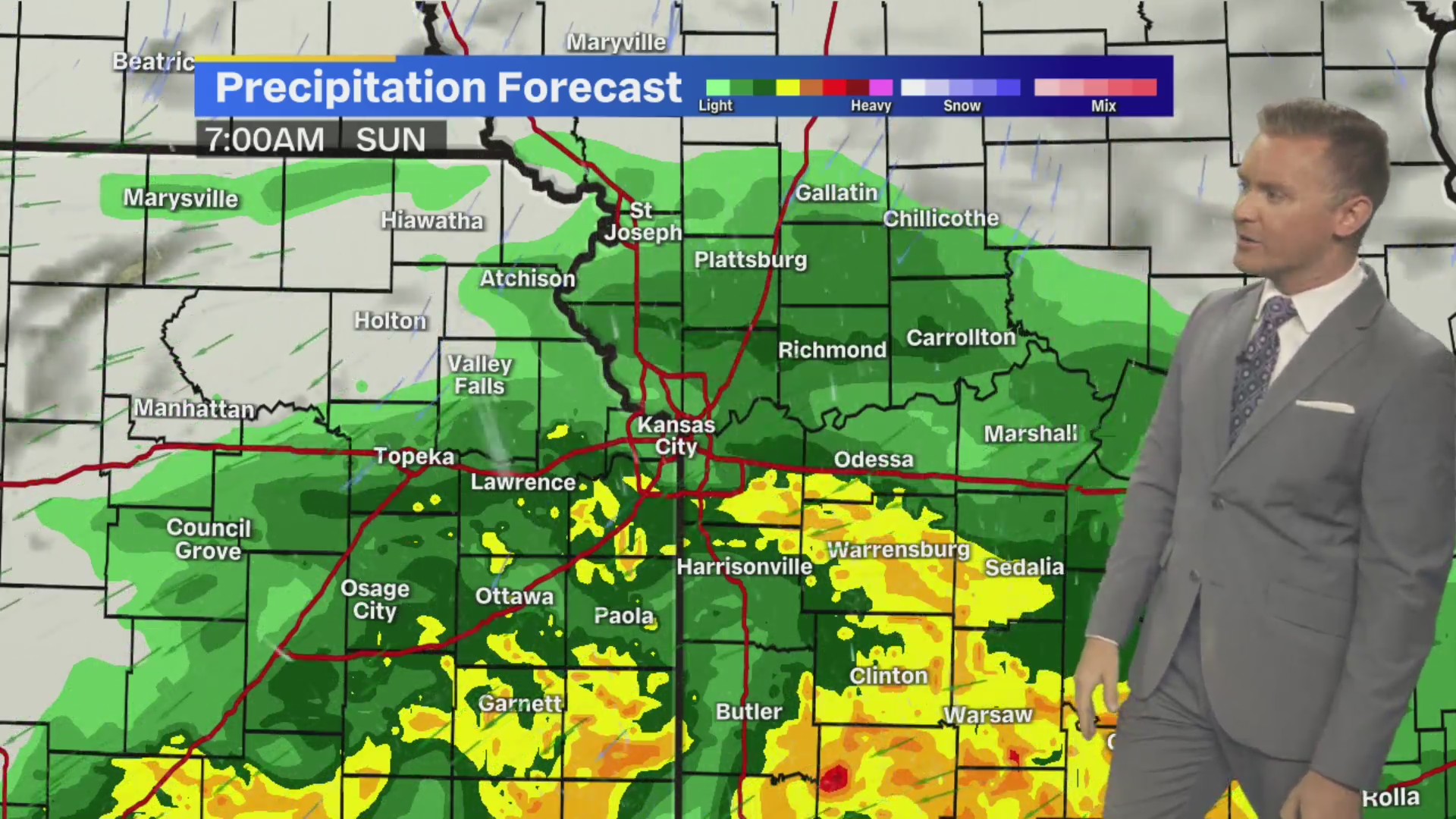 Saturday night forecast – FOX 4 Kansas City WDAF-TV | News, Weather, Sports