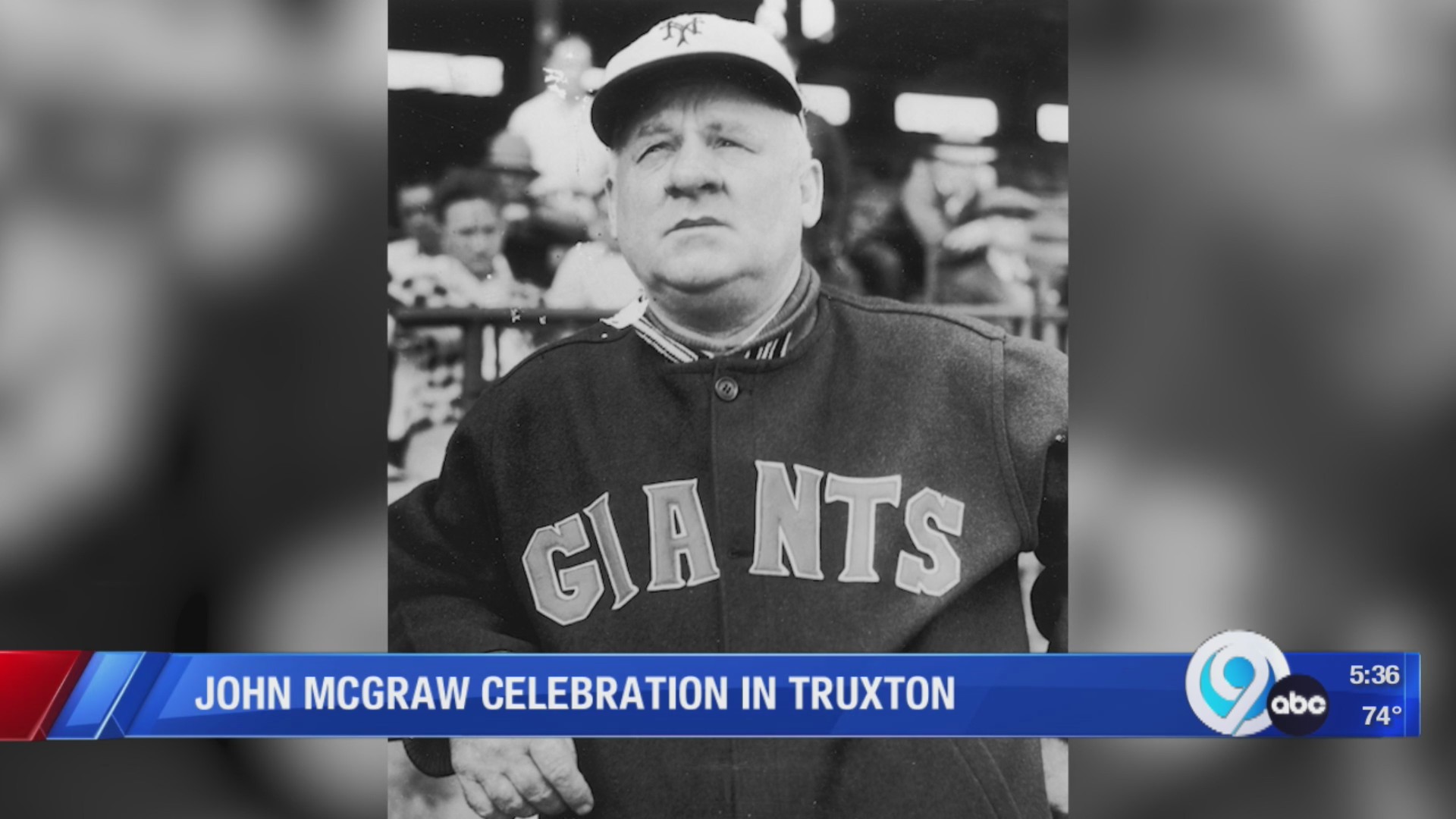 Interview: John McGraw celebration in Truxton with organizer Bill ...