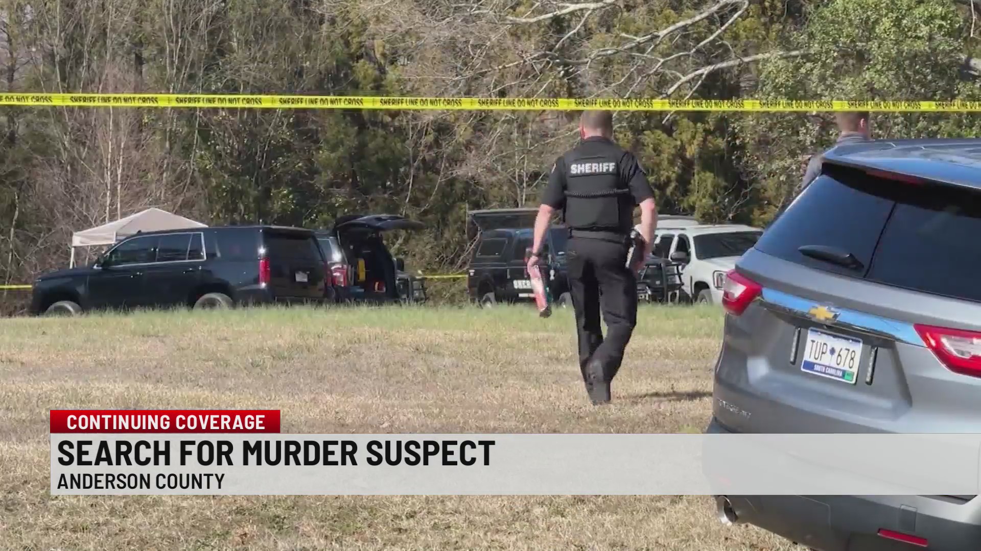 Deputies still searching for Anderson Co. murder suspect – WSPA 7NEWS