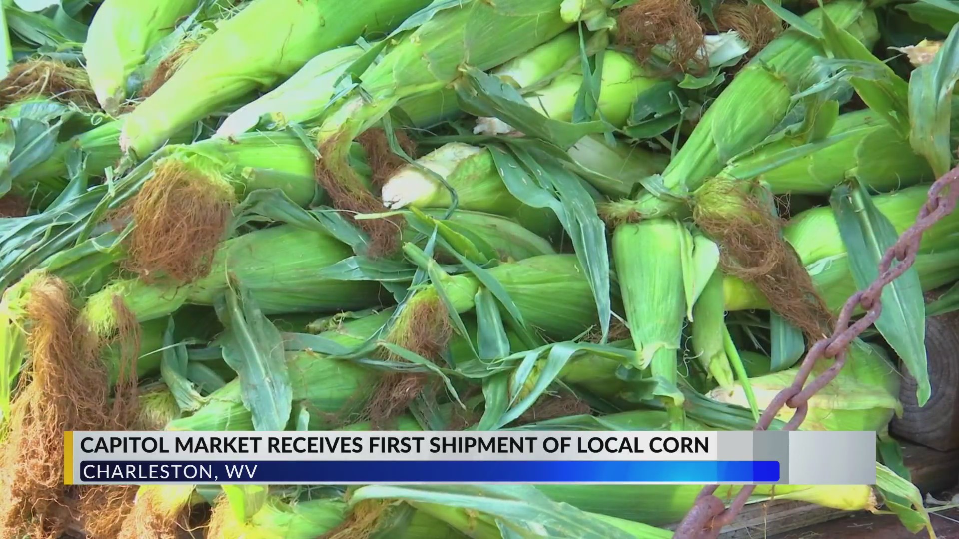 Capitol Market receives first shipment of local corn – WOWK 13 News
