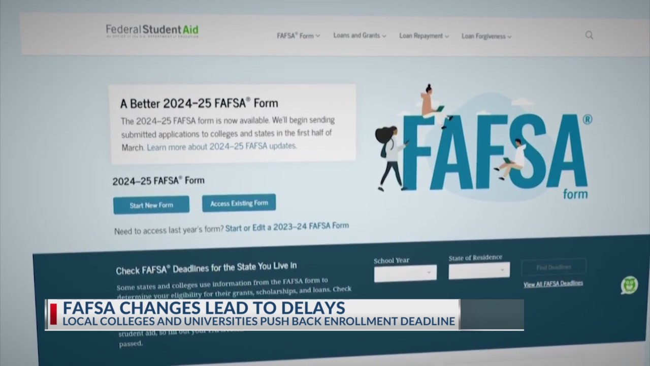 FAFSA changes lead to some Ohio colleges pushing back enrollment ...