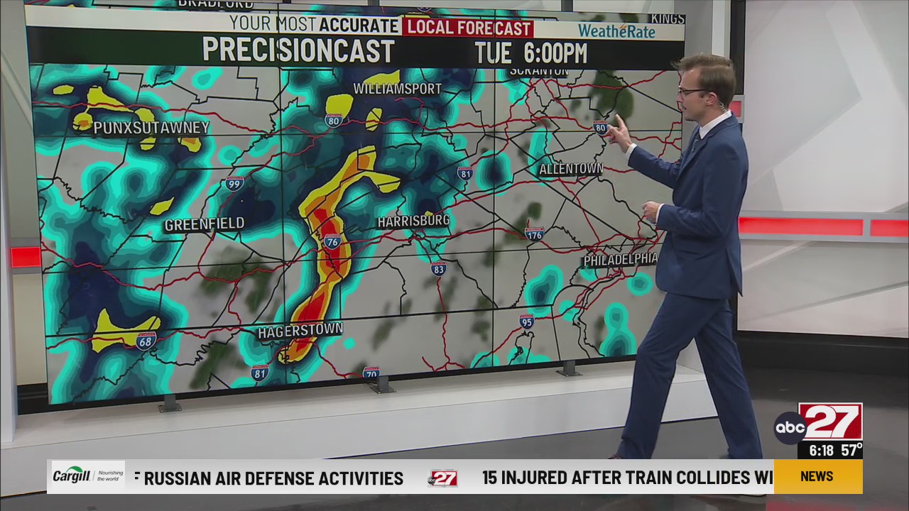 Michael’s Sunday Evening Forecast – ABC27