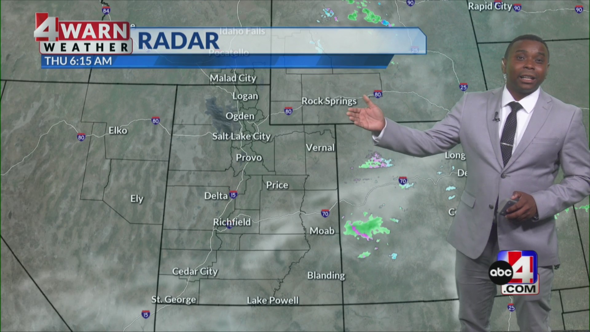 Thunderstorms roll into southern Utah, north has picture-perfect ...