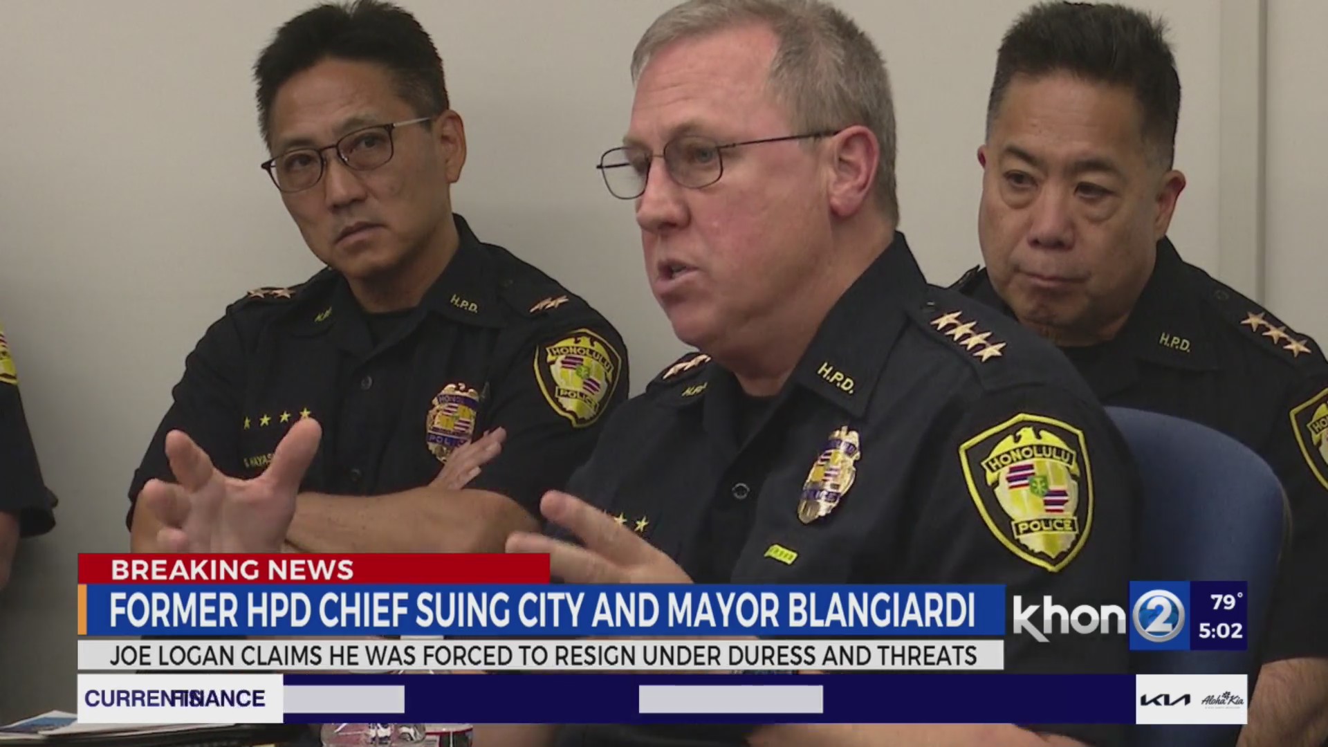 Former HPD police chief files lawsuit against Mayor Blangiardi, City ...