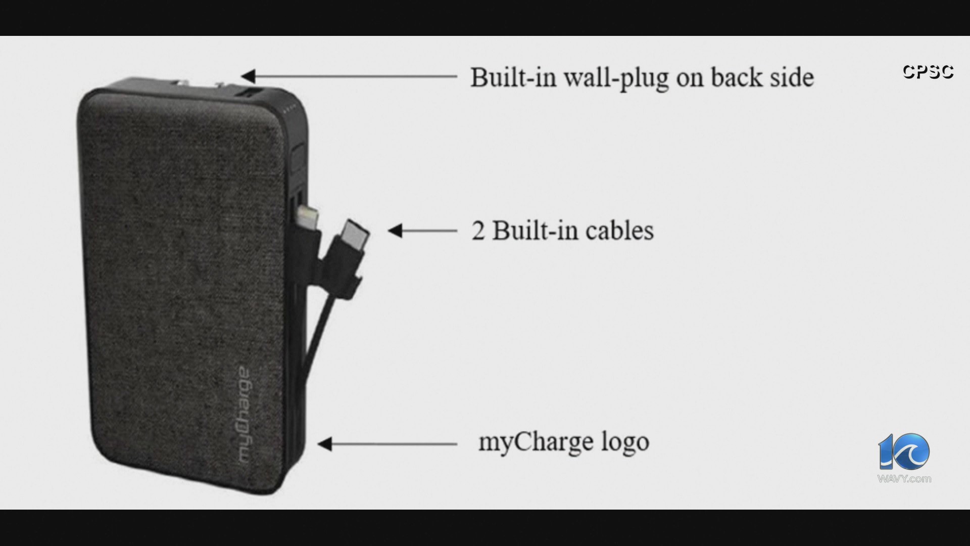 Portable chargers sold at Costco recalled due to possible fire and burn ...